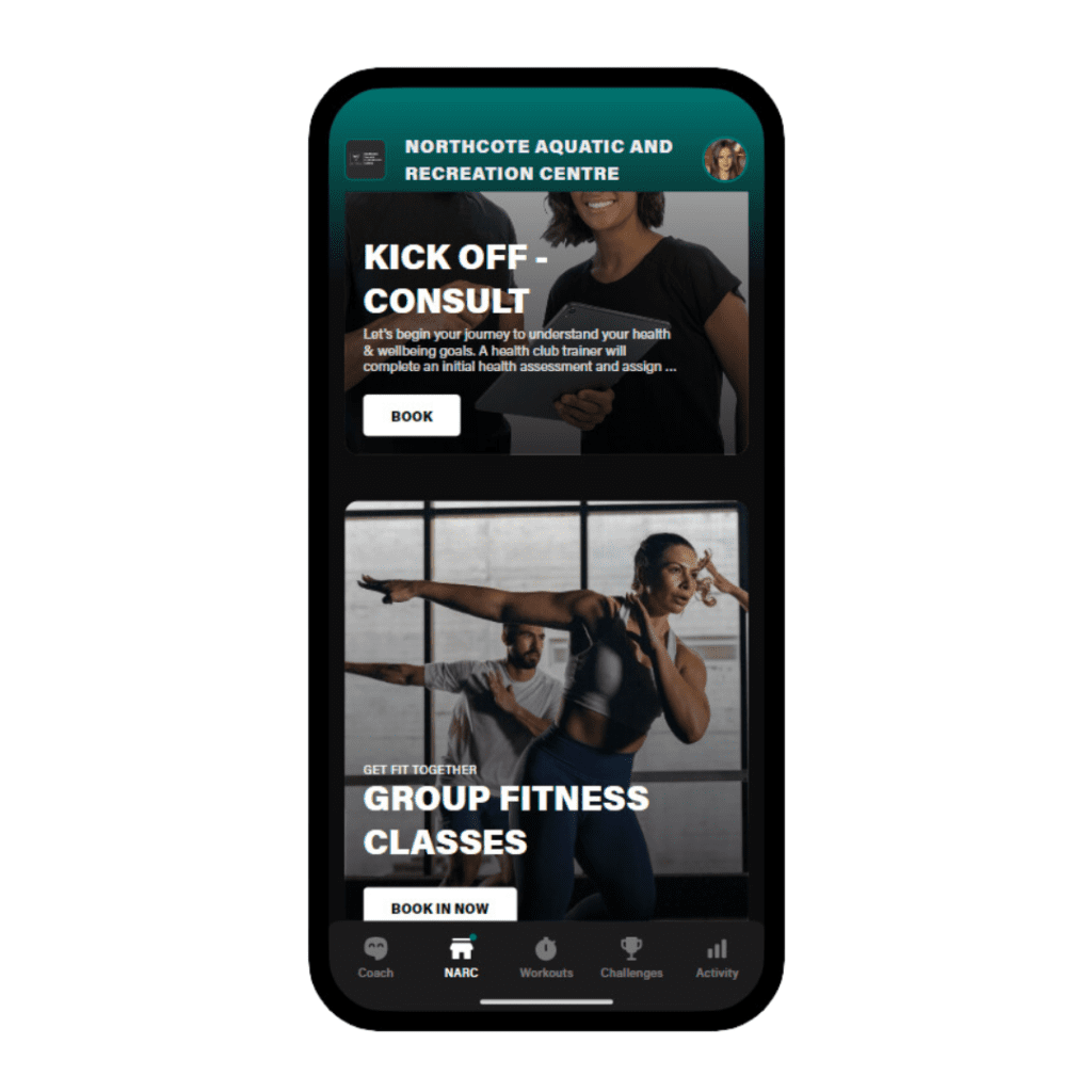 Download The Technogym App | Northcote Aquatic & Recreation Centre